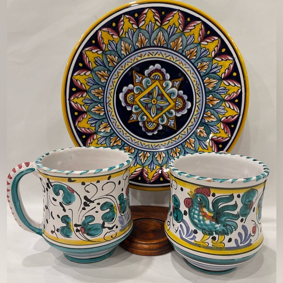 Deruto Italy vintage | Kitchen | Vintage Deruta Handpainted Pottery ...